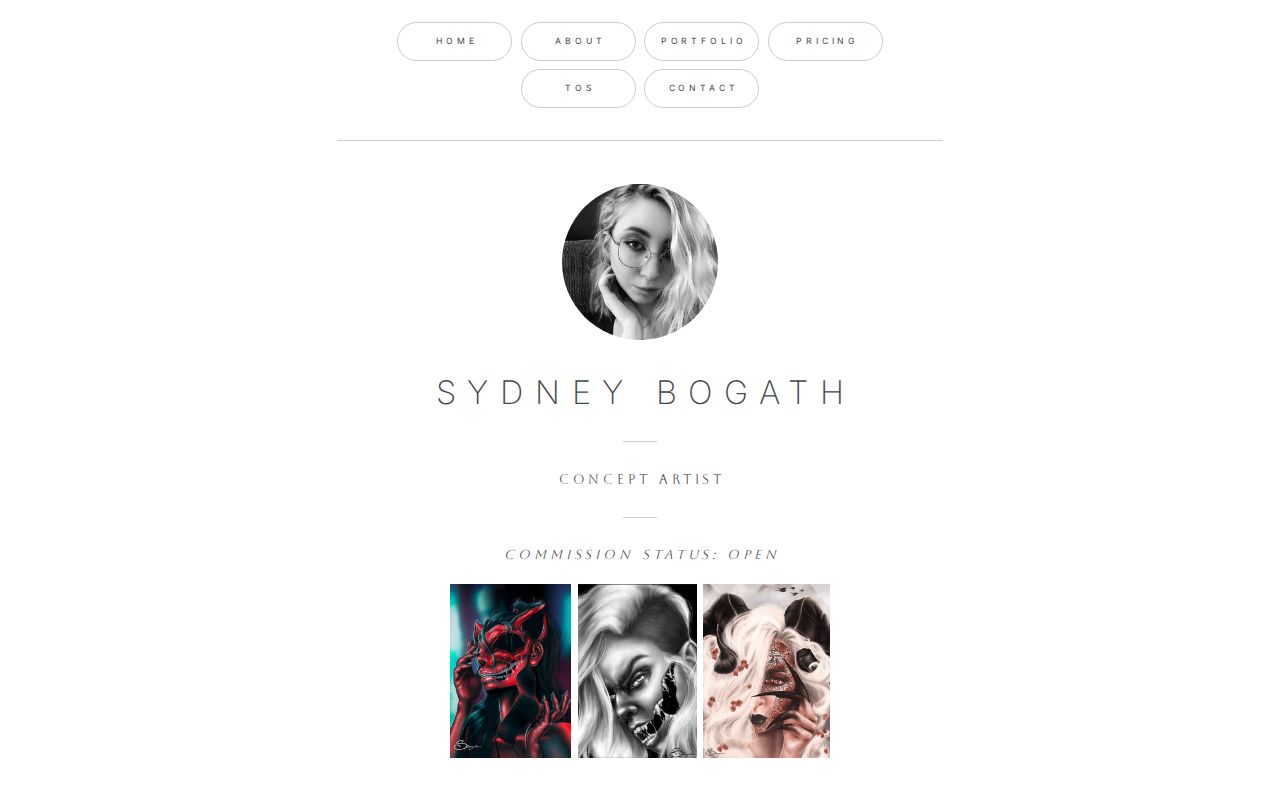 Home Page [sydneybogath.carrd.co]